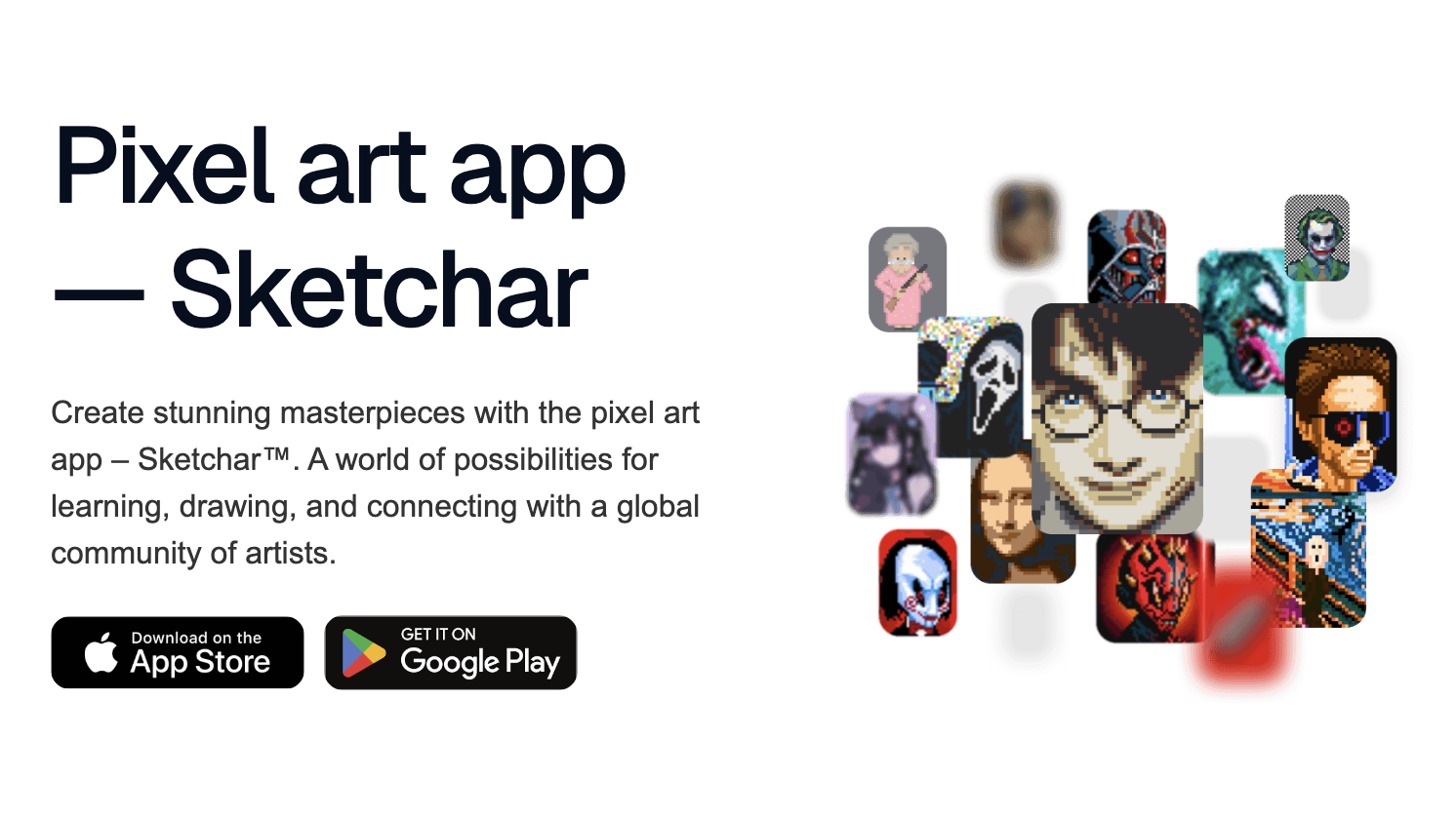Pixel Art App — Sketchar